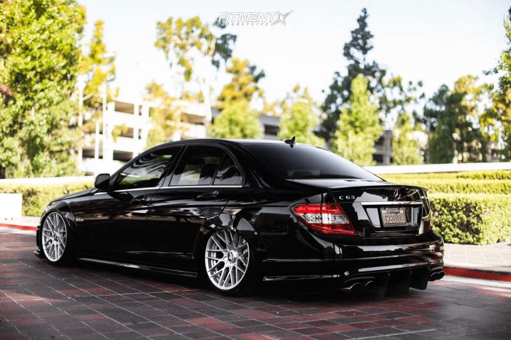2009 Mercedes-Benz C63 AMG Base with 19x8.5 Rotiform Rse and Nexen ...
