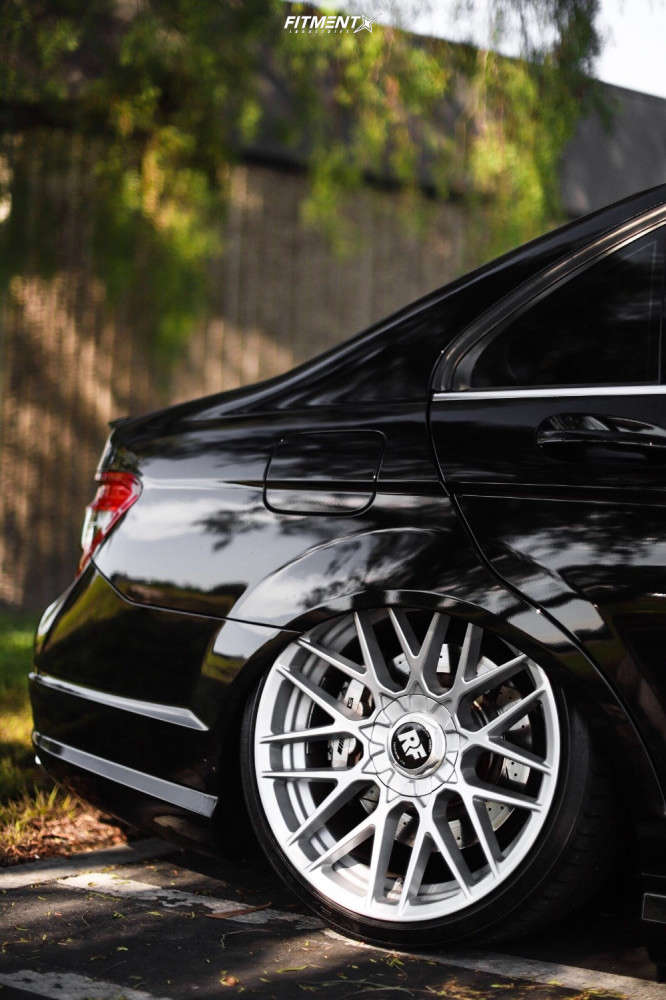 2009 Mercedes-Benz C63 AMG Base with 19x8.5 Rotiform Rse and Nexen ...
