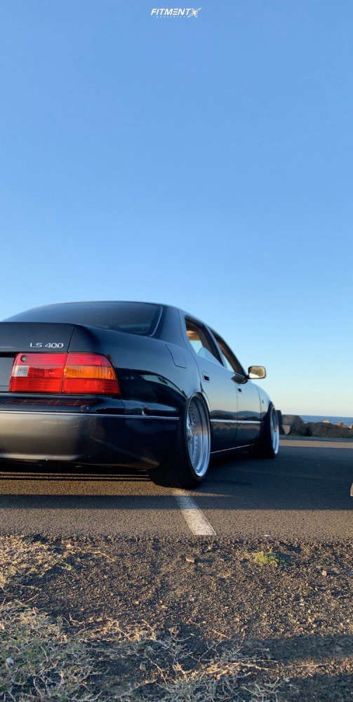1998 Lexus LS400 Base with 19x10.5 Varrstoen Es8 and Pirelli 275x35 on ...