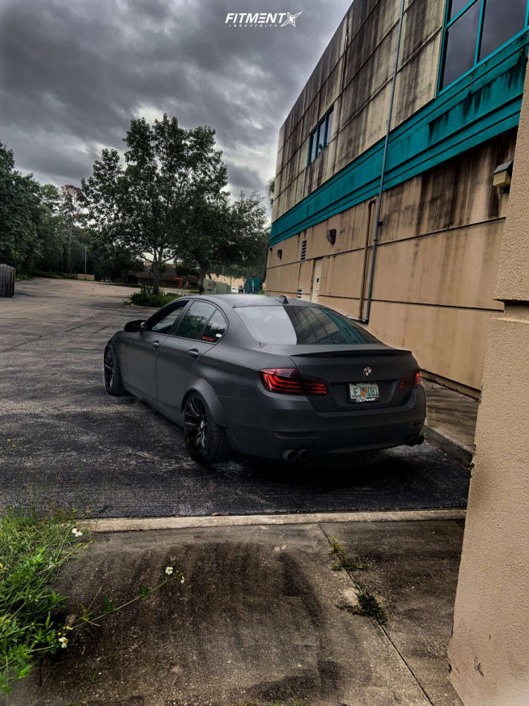 2015 BMW 535i Base with 18x9.5 ESR Sr12 and Falken 245x45 on Stock ...