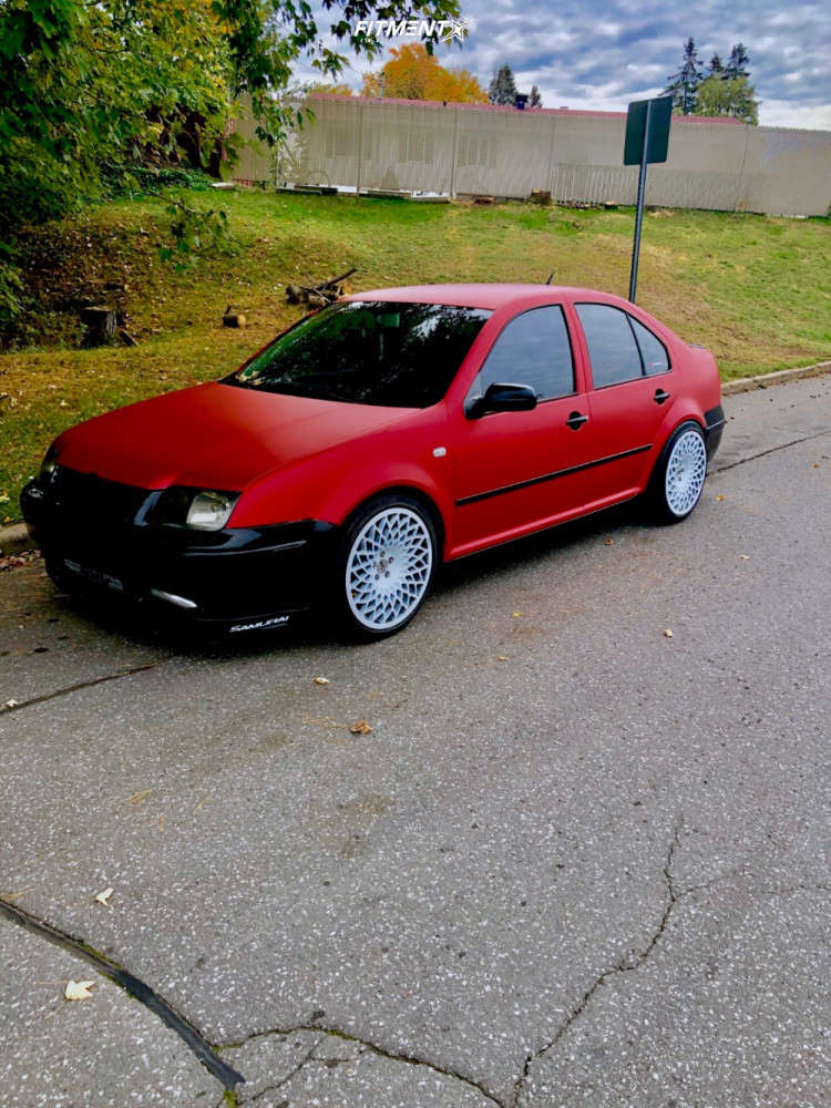 2000 Volkswagen Jetta GLS with 18x9 WatercooledIND MT10 and Michelin ...