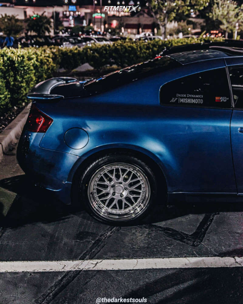 2003 INFINITI G35 Base with 18x9.5 Aodhan Ah02 and Vercelli 255x35 on ...