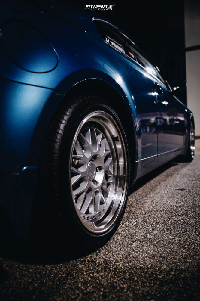 2003 INFINITI G35 Base with 18x9.5 Aodhan Ah02 and Vercelli 255x35 on ...