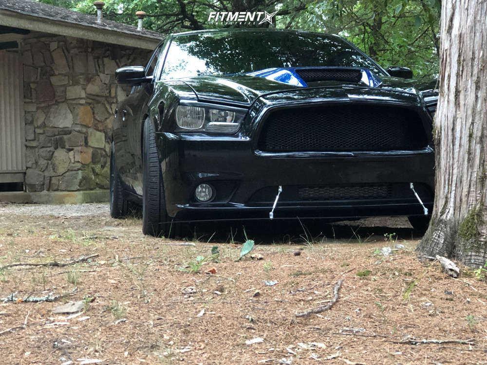 2012 Dodge Charger Pursuit with 18x9 Bravado Tribute and Pirelli 255x55 ...
