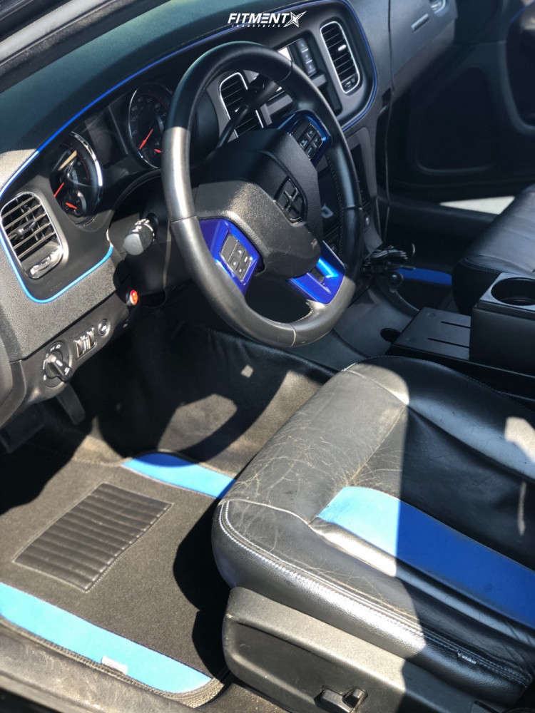 2012 Dodge Charger Pursuit with 18x9 Bravado Tribute and Pirelli 255x55 ...