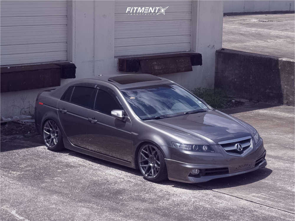2007 Acura TL Base with 18x9 Aodhan Ls002 and Michelin 225x40 on ...