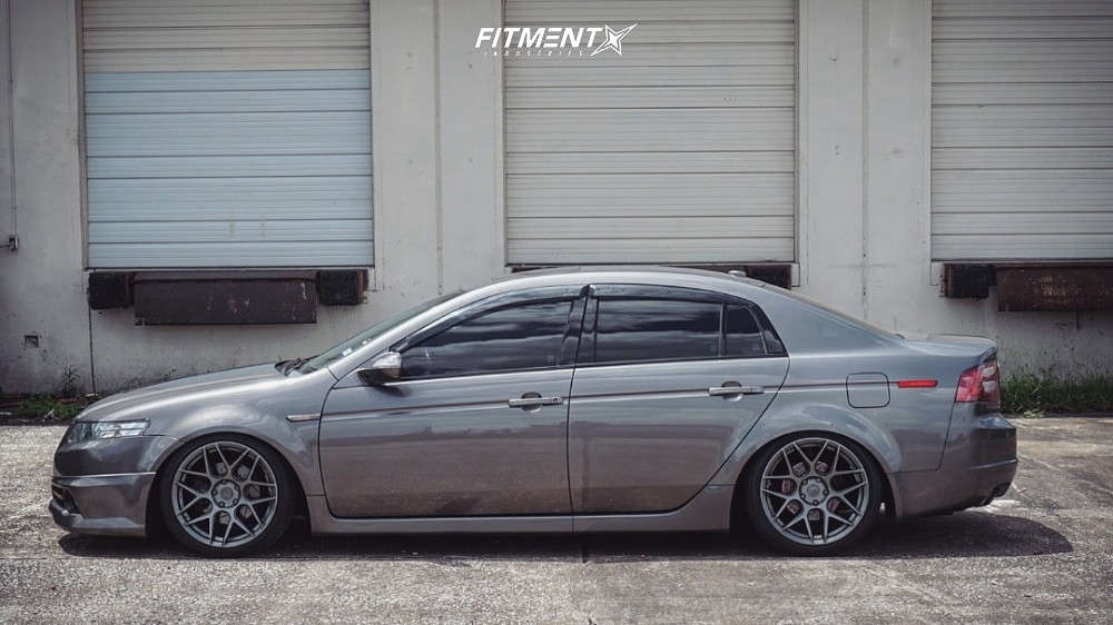 2007 Acura TL Base with 18x9 Aodhan Ls002 and Michelin 225x40 on ...