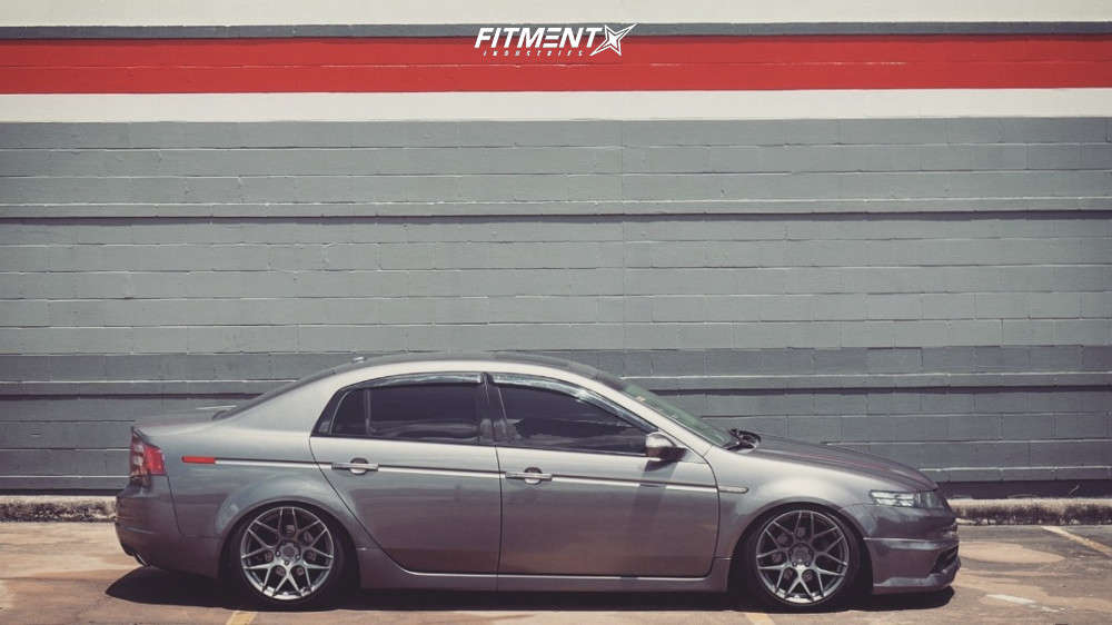 2007 Acura TL Base with 18x9 Aodhan Ls002 and Michelin 225x40 on ...