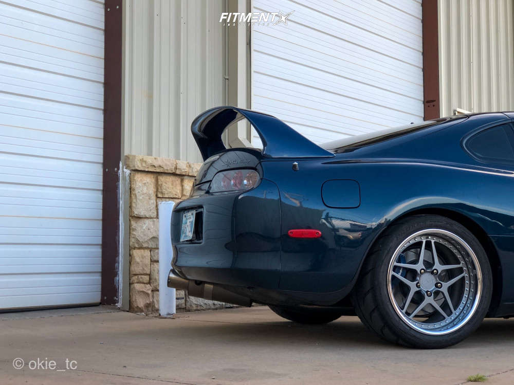 1993 Toyota Supra Base with 18x9.5 Heritage Ebisu and Toyo Tires 265x35 ...