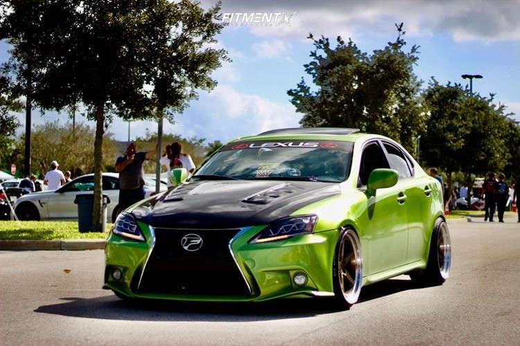 2007 Lexus IS250 Base with 19x9.5 Aodhan Ds05 and Achilles 225x35 on ...