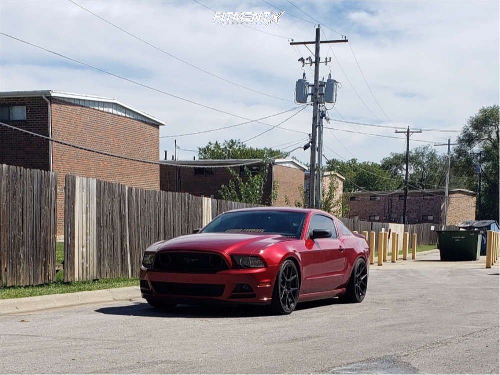 2014 Ford Mustang Base with 20x9.5 Rotiform Kps and Nitto 265x35 on ...
