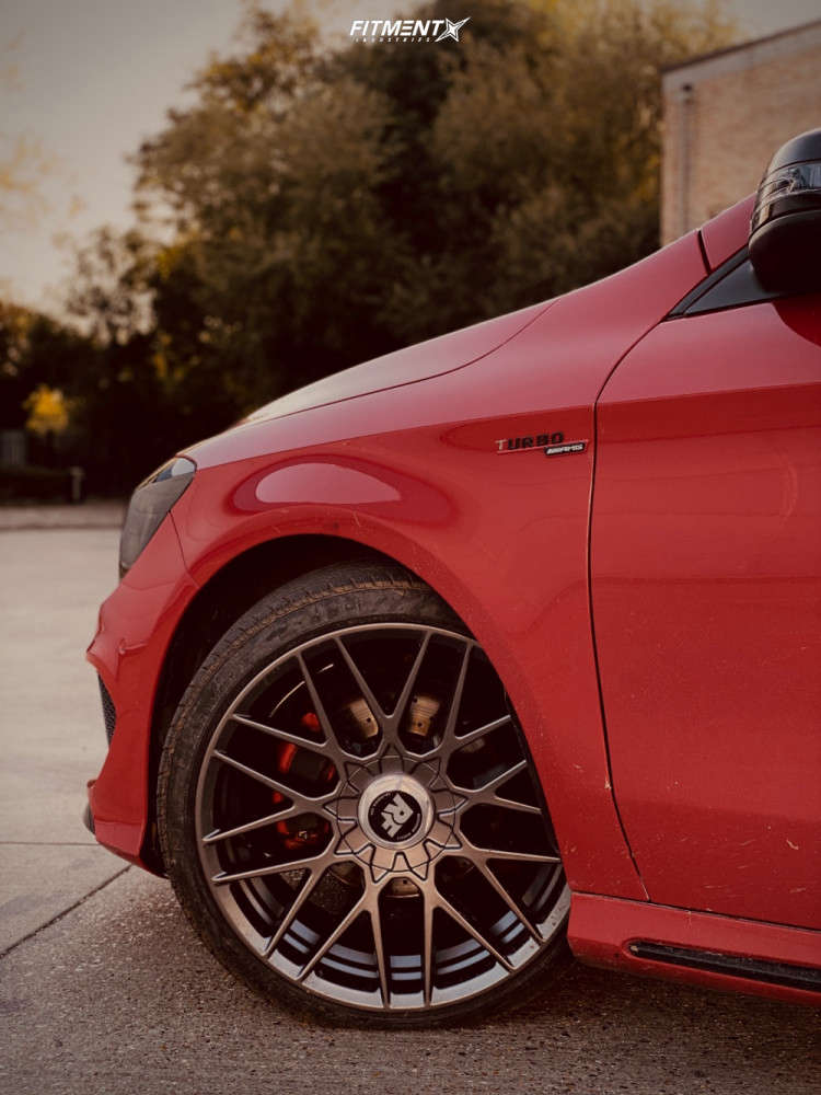 2014 Mercedes-Benz CLA250 Base with 19x8.5 Rotiform Rse and Nankang ...