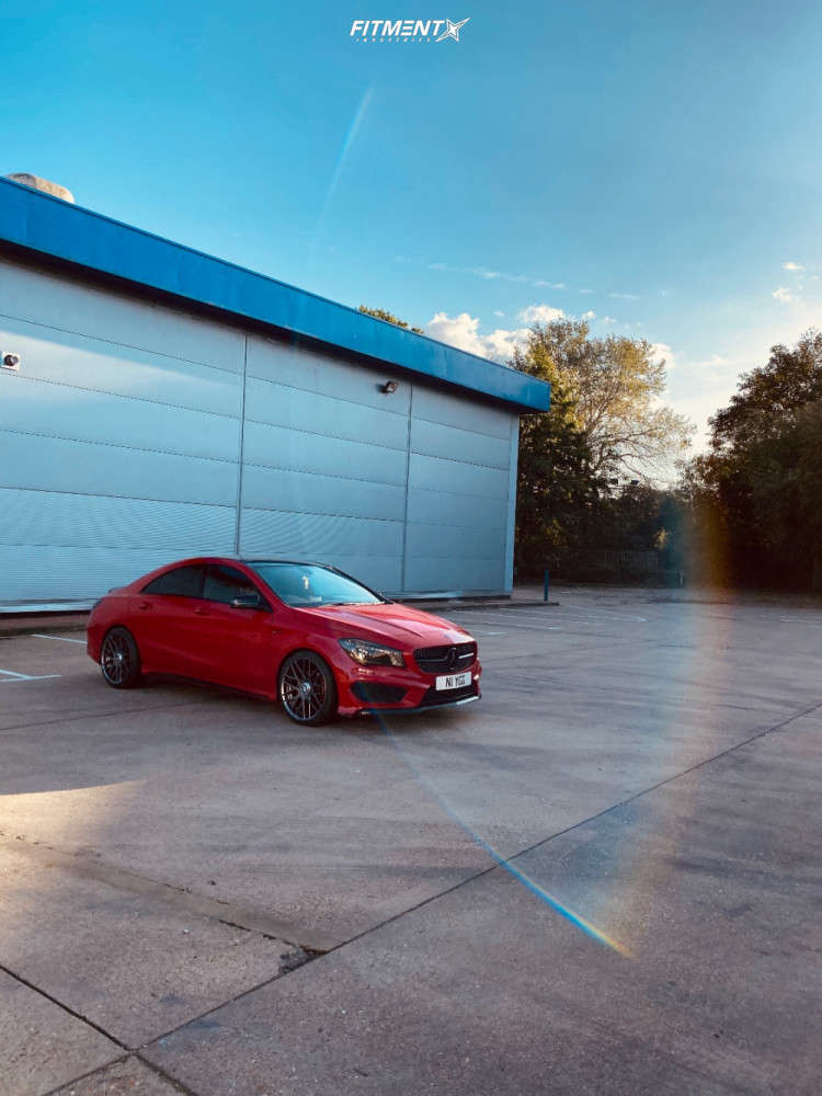 2014 Mercedes-Benz CLA250 Base with 19x8.5 Rotiform Rse and Nankang ...