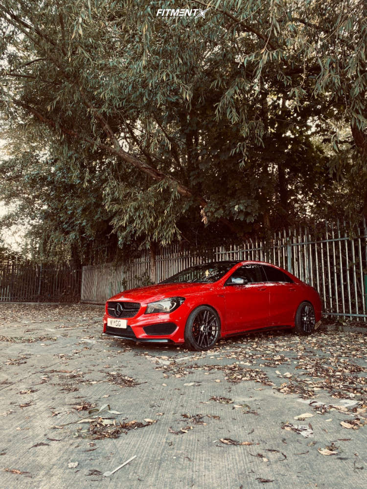 2014 Mercedes-Benz CLA250 Base with 19x8.5 Rotiform Rse and Nankang ...