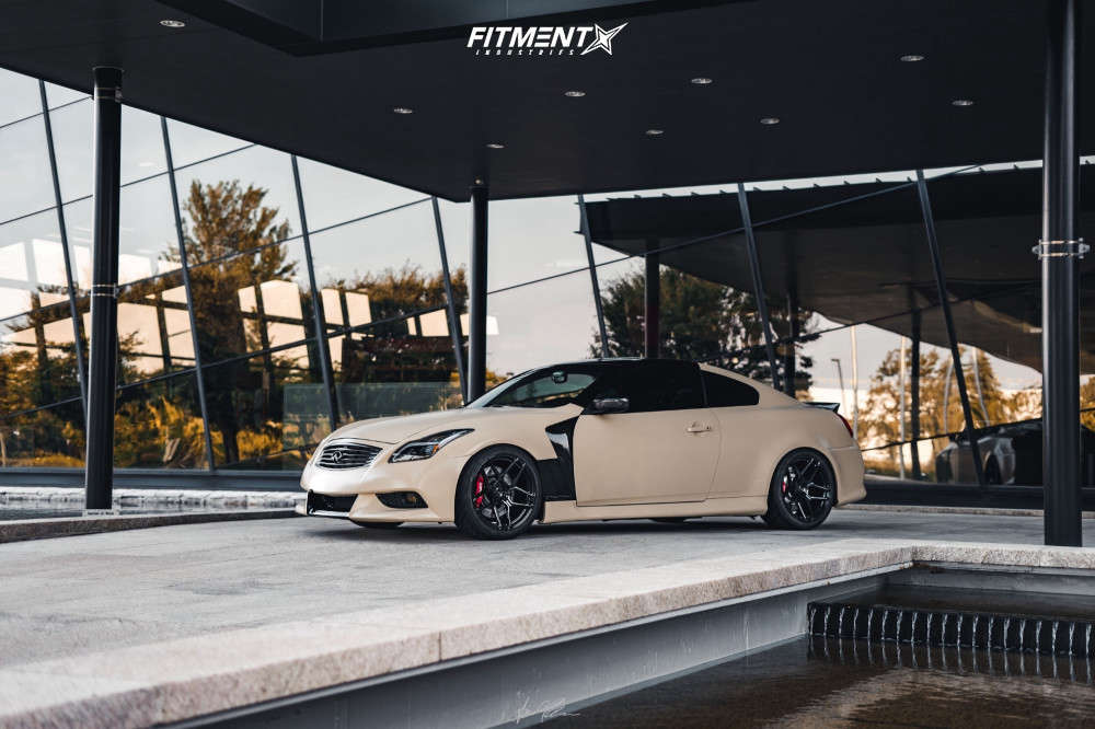 2011 INFINITI G37 IPL with 19x9.5 BC Forged EH309 and Federal 245x40 on ...