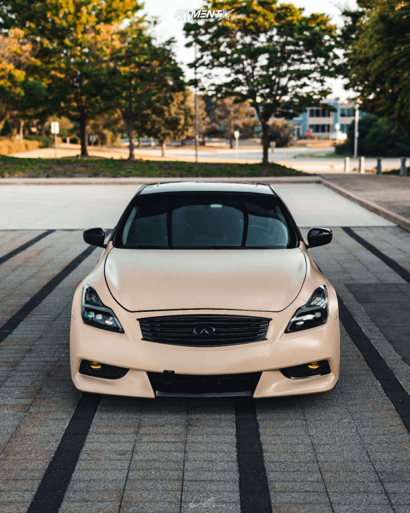 2011 INFINITI G37 IPL with 19x9.5 BC Forged EH309 and Federal 245x40 on ...