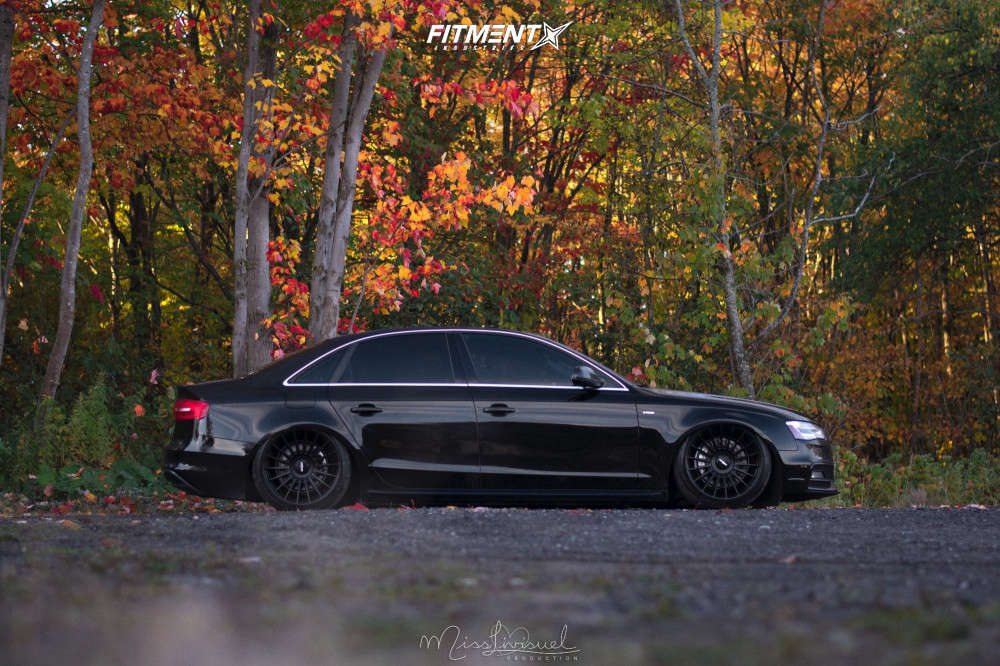 2013 Audi A4 Quattro Premium Plus with 19x10 Rotiform Las-r and ...