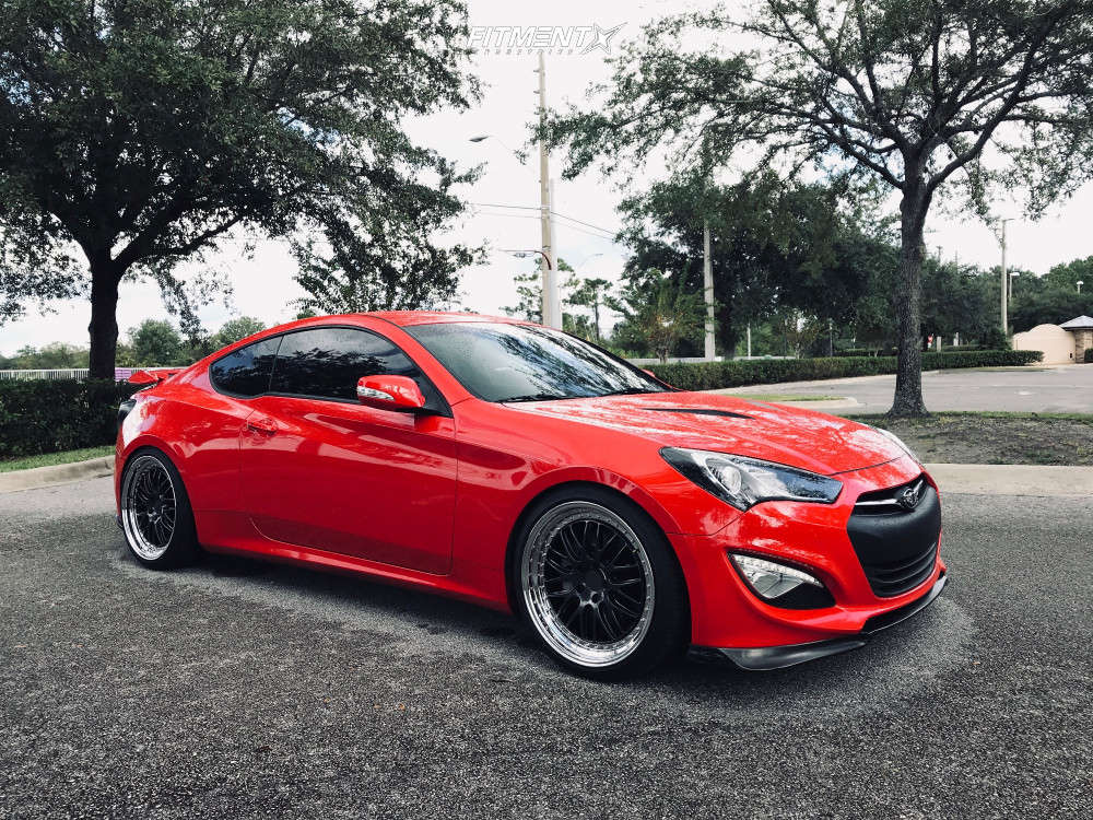 2015 Hyundai Genesis Coupe 3.8 with 20x9 XXR 570 and Nexen 245x35 on ...