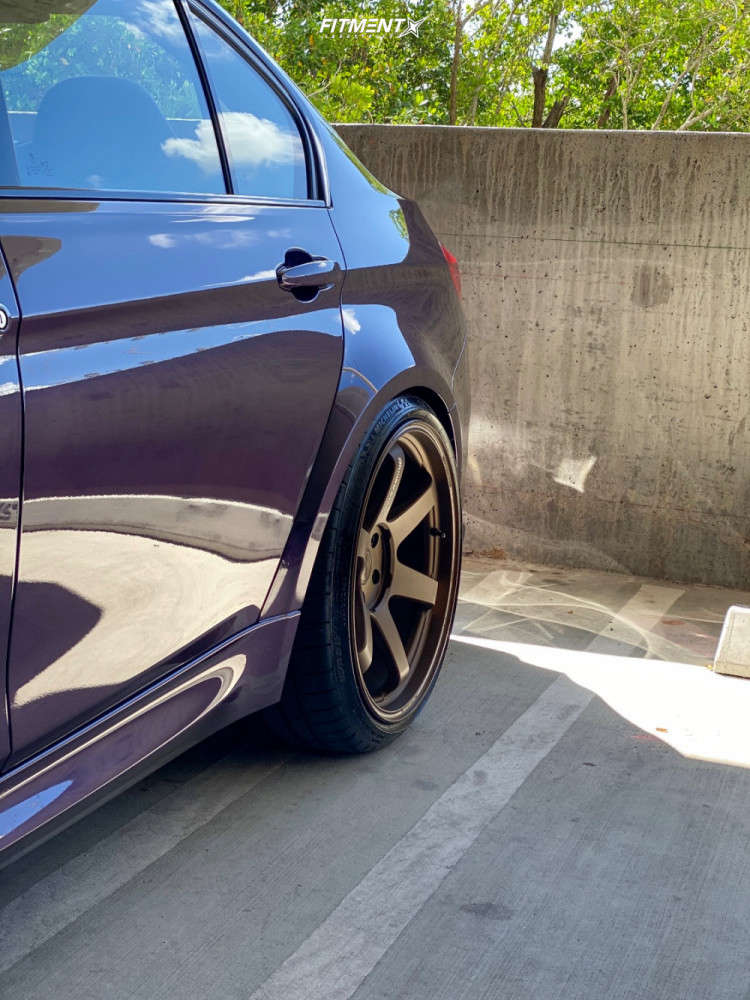 2018 BMW M3 Base with 20x9.5 Volk Te37 Ultra and Michelin 265x35 on ...