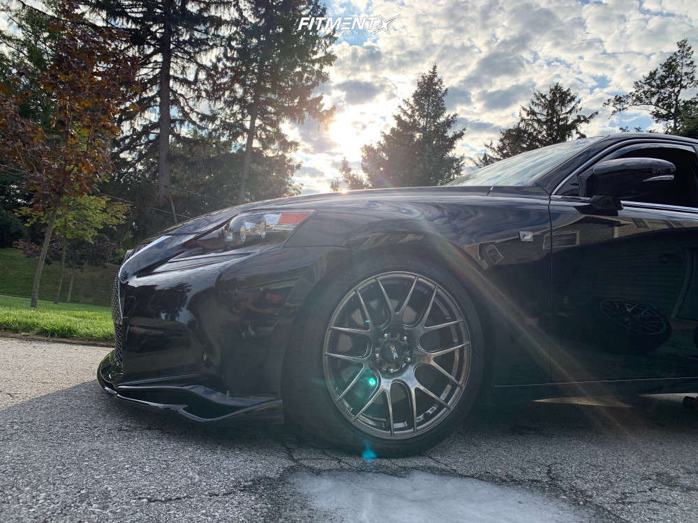 2015 Lexus IS350 F Sport with 18x8.75 XXR 530 and Kumho 235x40 on Lowering Springs | 809517 ...