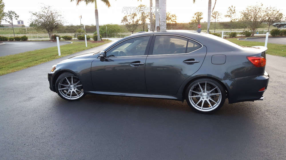 2010 Lexus IS350 Base with 19x8.5 Rohana Rf2 and Ohtsu 225x35 on ...