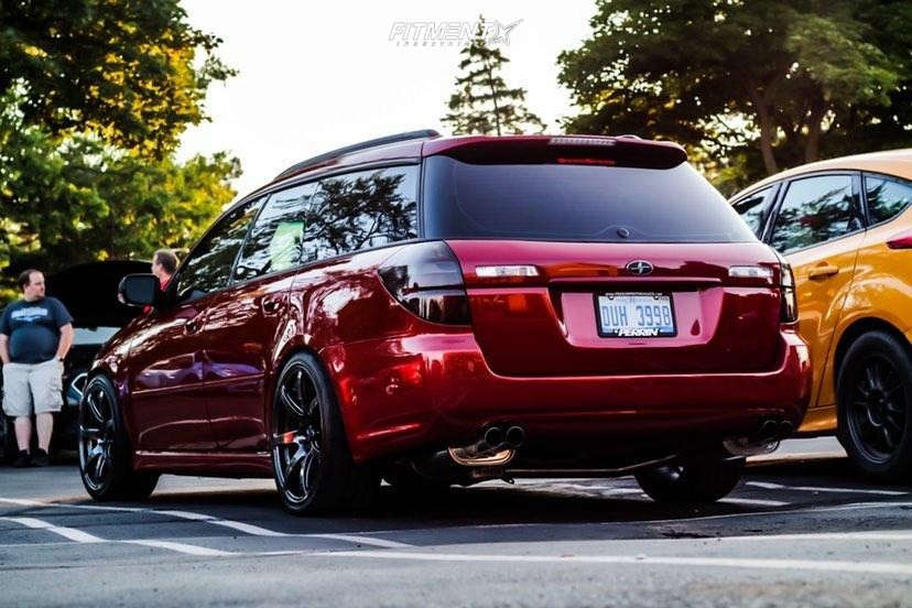 2005 Subaru Legacy GT with 18x8.5 XXR 560 and Firestone 245x35 on ...