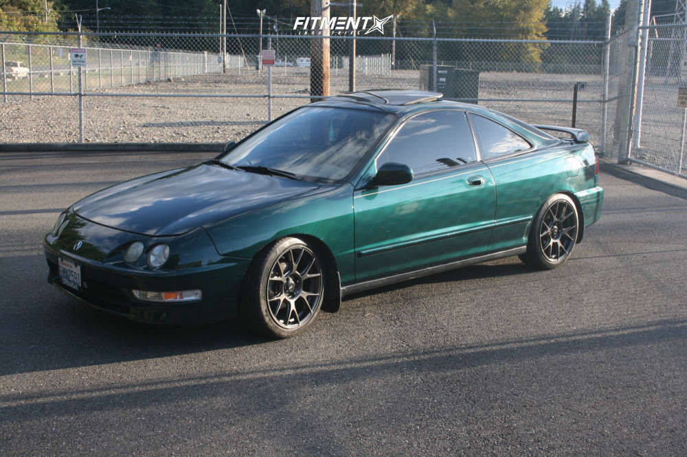 2000 Acura Integra LS with 17x8 Konig Ampliform and Nankang 215x40 on ...