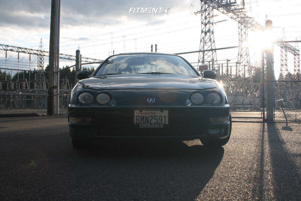 2000 Acura Integra LS with 17x8 Konig Ampliform and Nankang 215x40 on ...