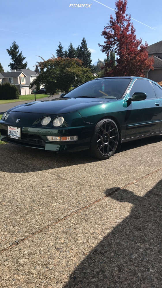 2000 Acura Integra LS with 17x8 Konig Ampliform and Nankang 215x40 on ...