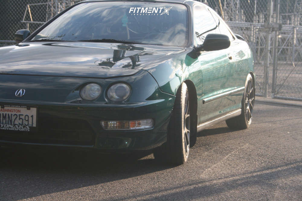 2000 Acura Integra LS with 17x8 Konig Ampliform and Nankang 215x40 on ...