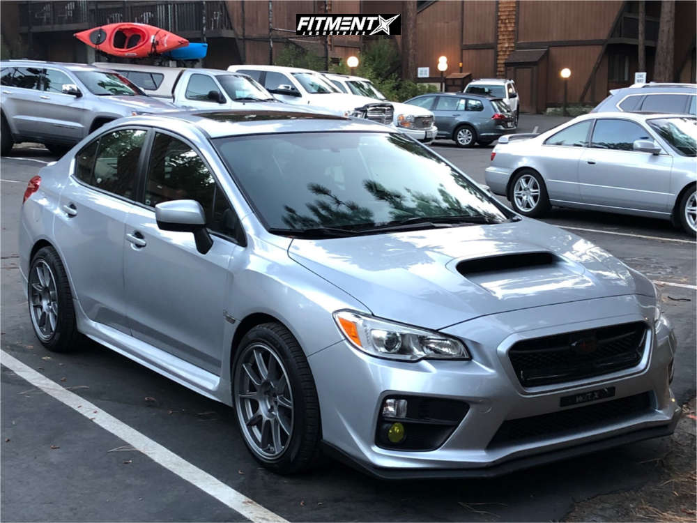 2015 Subaru WRX Premium with 18x9.5 Ambit Rs18 and Lionhart 245x40 on ...