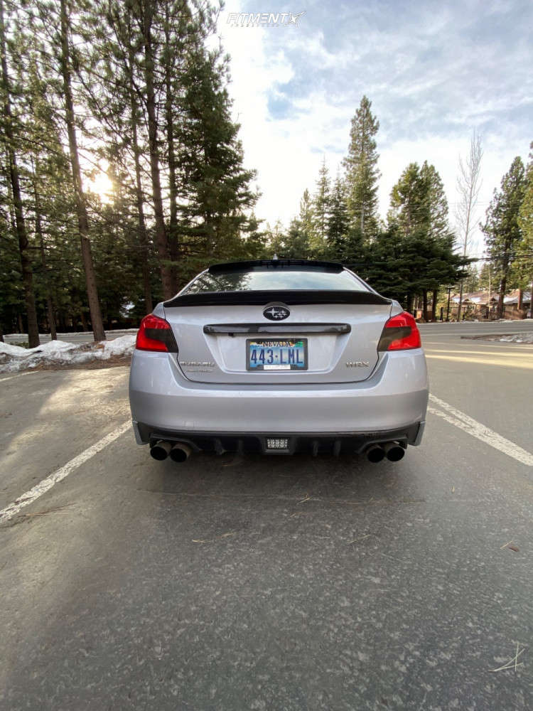 2015 Subaru WRX Premium with 18x9.5 Ambit Rs18 and Lionhart 245x40 on ...