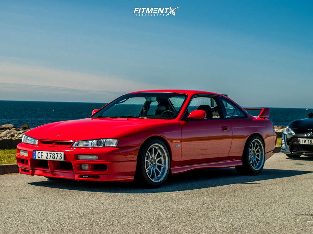 1998 Nissan 200SX Base with 17x9.5 Volk Ce28n and Federal 235x45 on ...