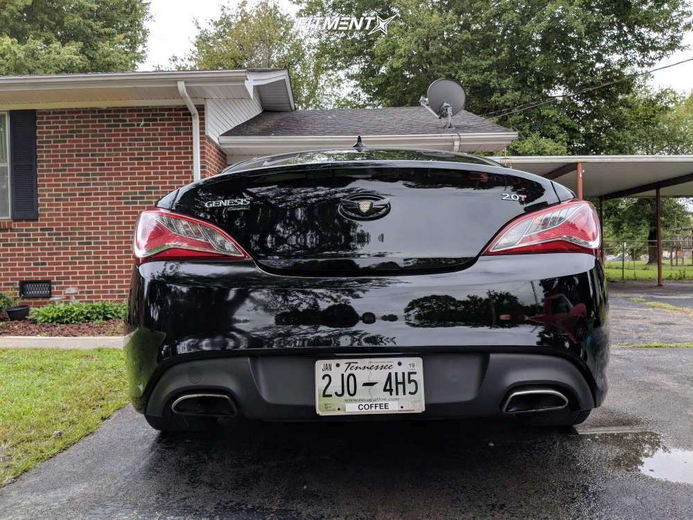 2013 Hyundai Genesis Coupe 2.0T Premium with 18x8 ICW Banshee and ...