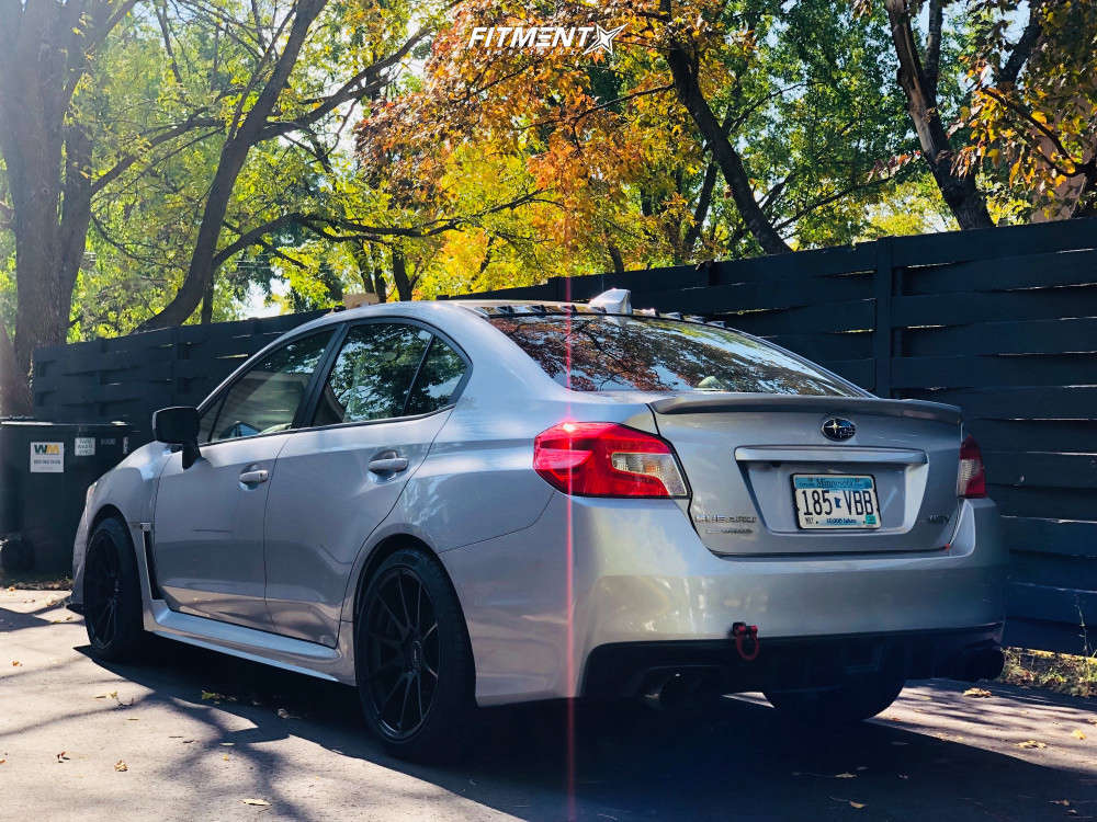 2017 Subaru WRX Limited with 18x9.5 AVID1 AV21 and Cosmo 255x35 on ...