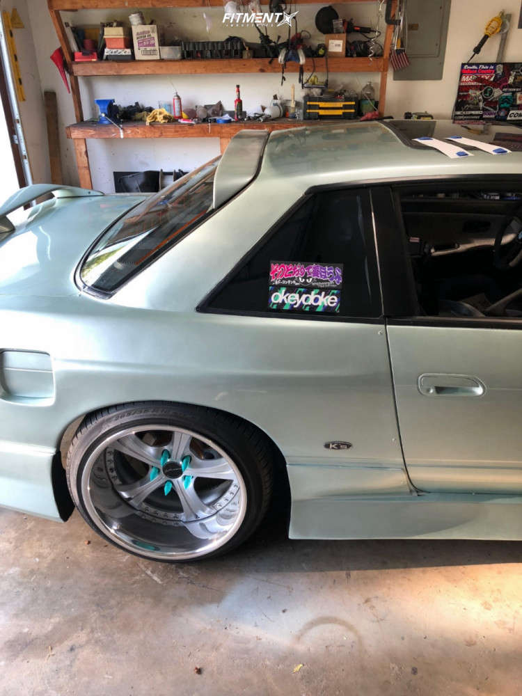 1993 Nissan 240SX Base with 18x10 SSR Vienna Courage and Achilles ...