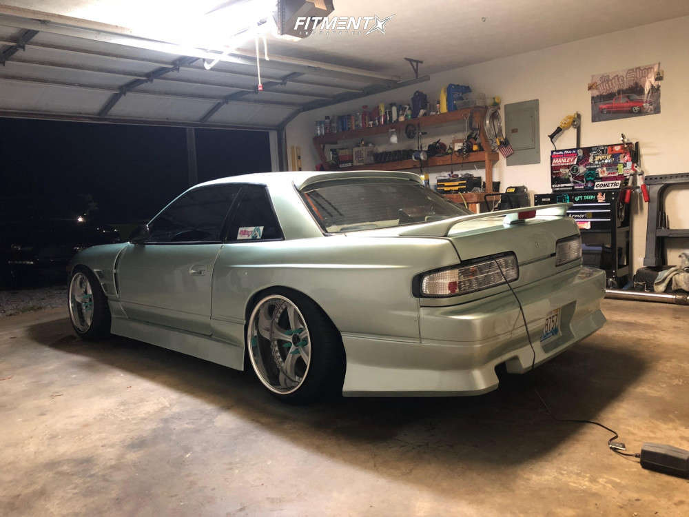 1993 Nissan 240SX Base with 18x10 SSR Vienna Courage and Achilles ...