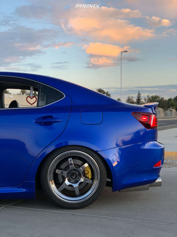 2006 Lexus IS350 Base with 18x9 Cosmis Racing XT-006R and Federal ...