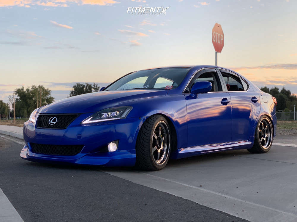 2006 Lexus IS350 Base with 18x9 Cosmis Racing XT-006R and Federal ...