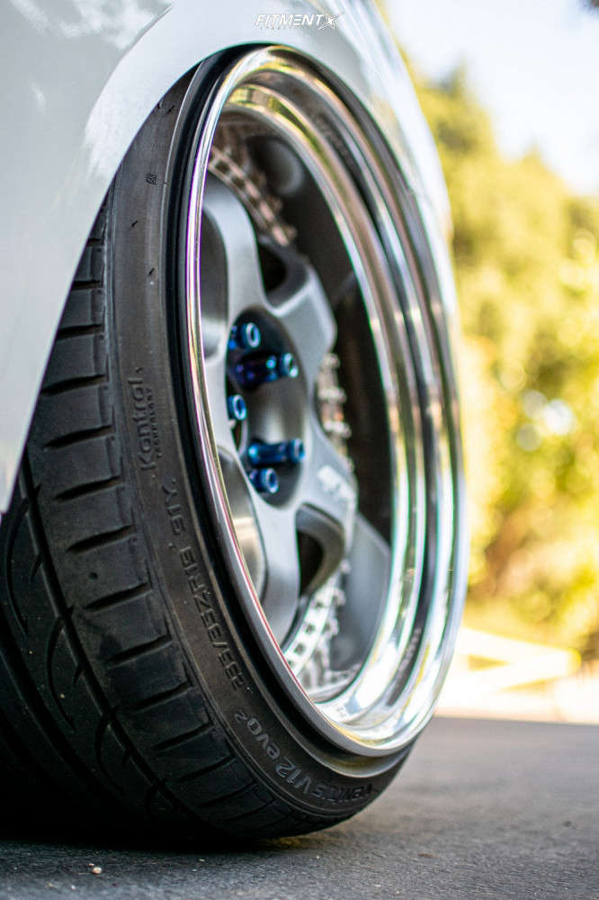 2014 INFINITI Q60 Sport with 19x9.5 Work Meister S1 3P and Hankook ...