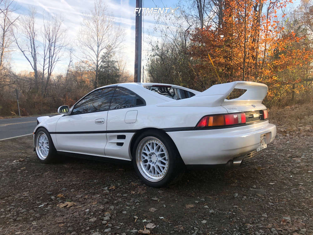 1993 Toyota MR2 Base with 17x8 Aodhan Ah02 and Nitto 235x45 on Lowering ...