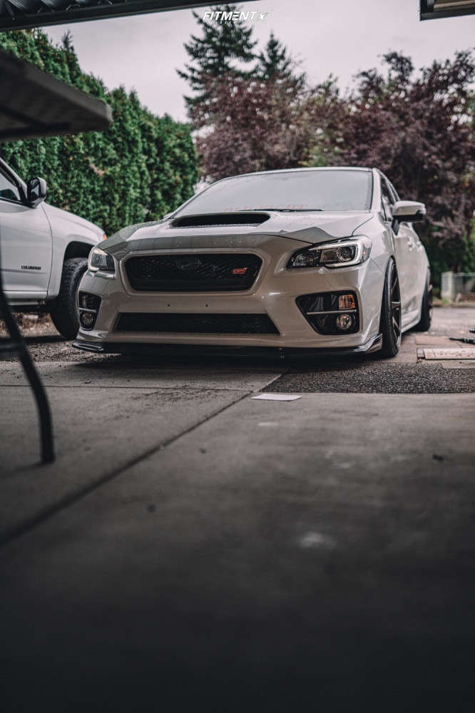 2016 Subaru WRX STI Base with 18x9.5 MB Wheels Battles and Federal ...