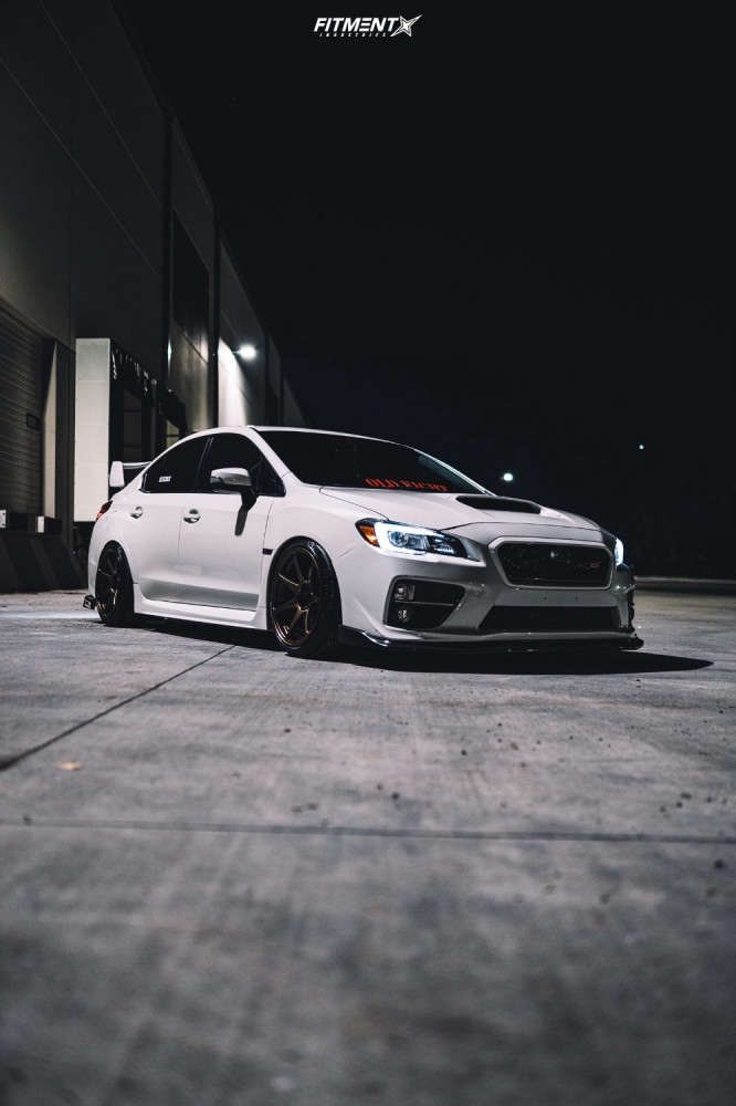 2016 Subaru WRX STI Base with 18x9.5 MB Wheels Battles and Federal ...