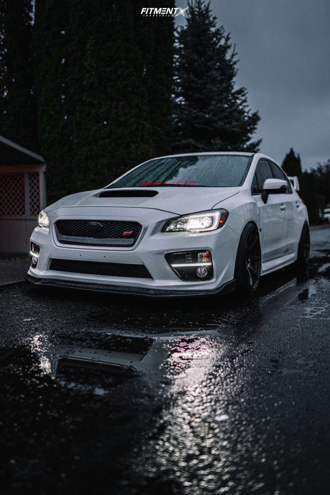 2016 Subaru WRX STI Base with 18x9.5 MB Wheels Battles and Federal ...