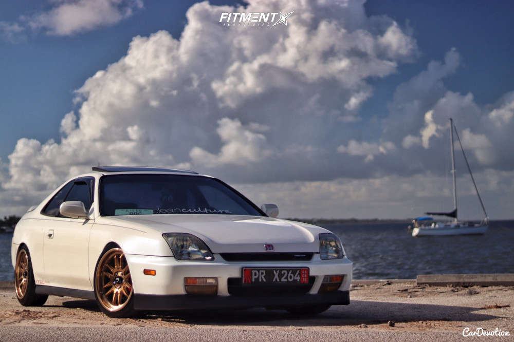 1999 Honda Prelude Base with 17x8 Cosmis Racing XT-206R and Nitto ...