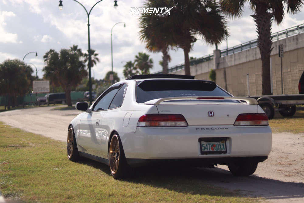 1999 Honda Prelude Base with 17x8 Cosmis Racing XT-206R and Nitto ...