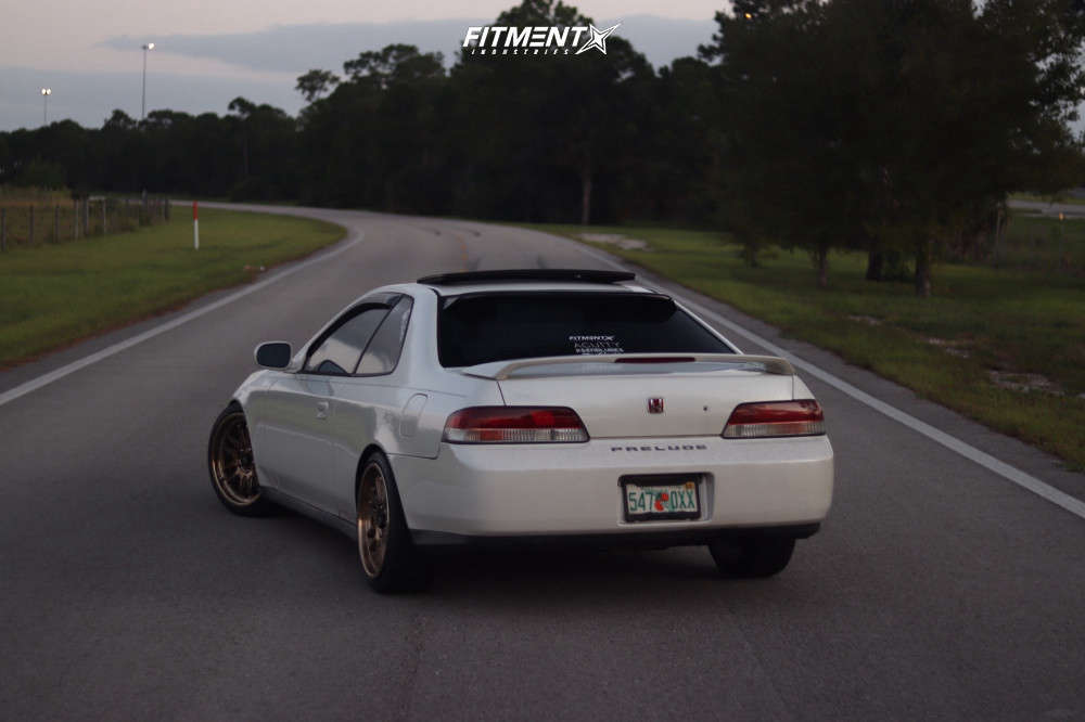 1999 Honda Prelude Base with 17x8 Cosmis Racing XT-206R and Nitto ...