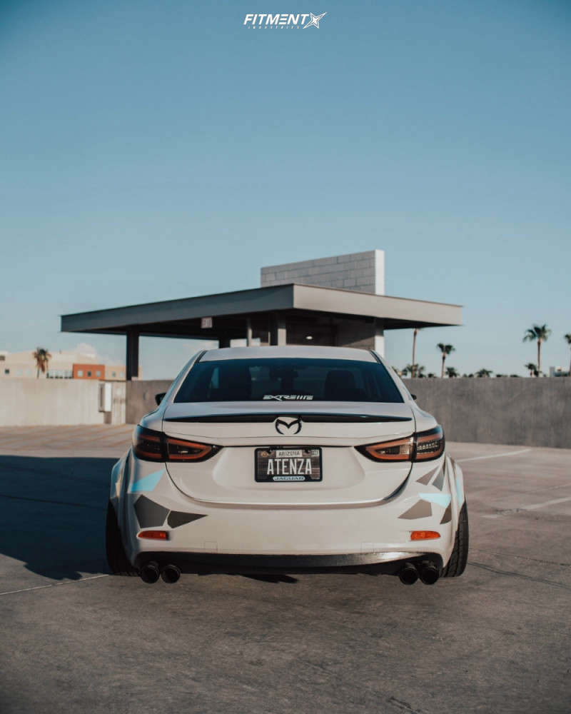 2016 Mazda 6 Touring with 18x10.5 ESR Sr07 and Nitto 275x35 on ...