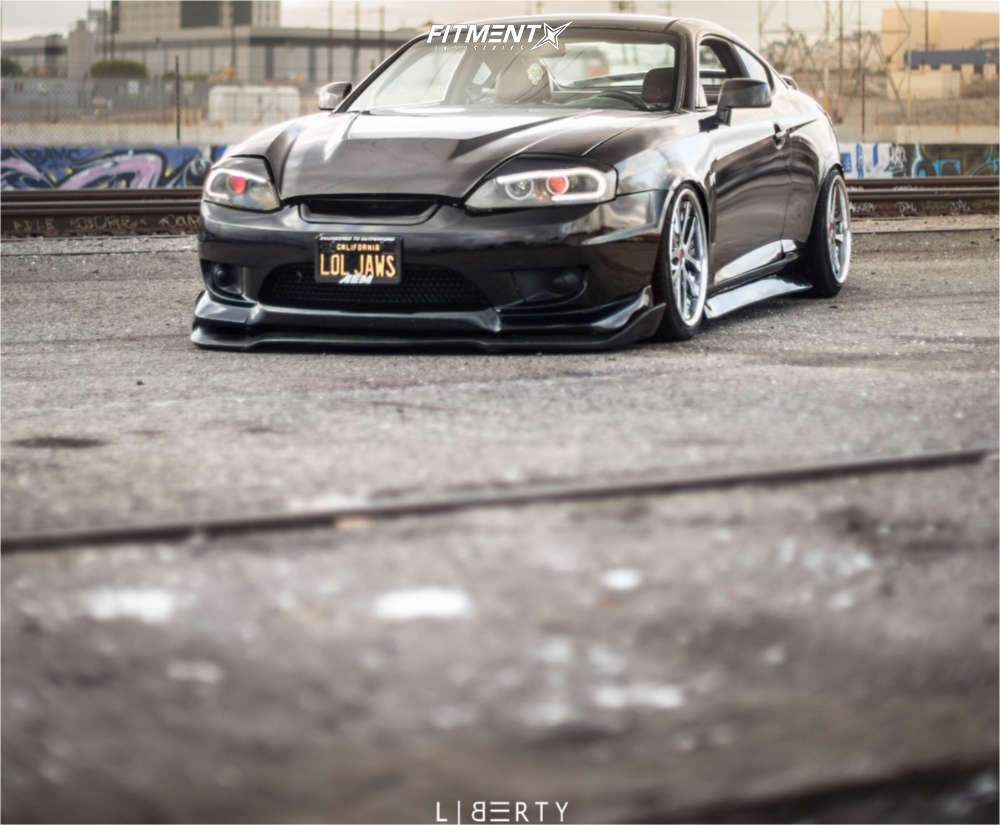 2003 Hyundai Tiburon Custom 2003 Hyundai Tiburon With 18x9.75 22 XXR