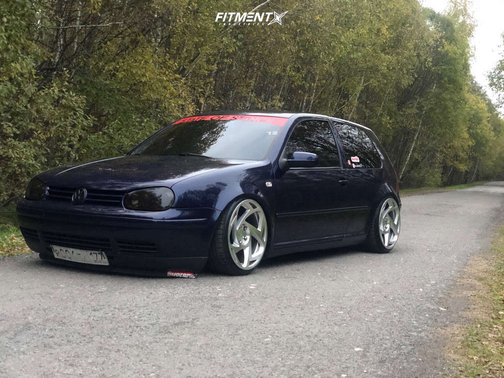 2000 Volkswagen Golf GTI GLS with 18x9.5 Radi8 R8s5 and Toyo Tires ...